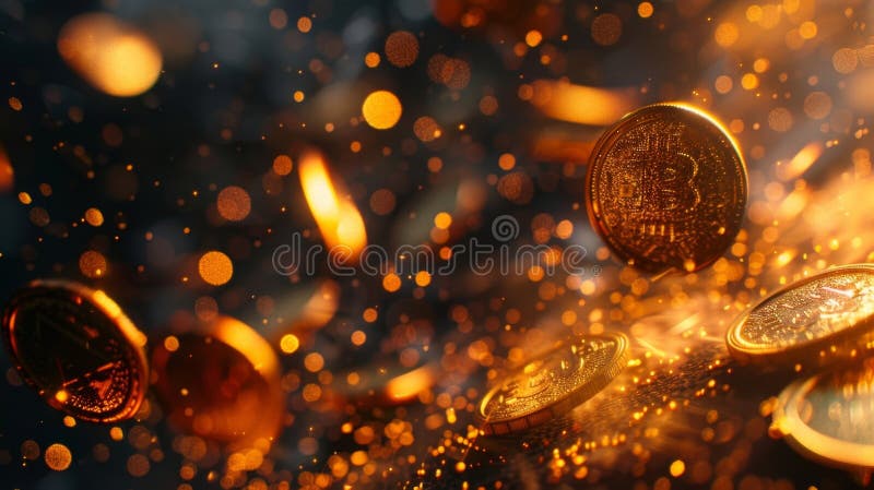 The Ground Shaking with the Force of a Cryptocurrency Eruption Sending ...