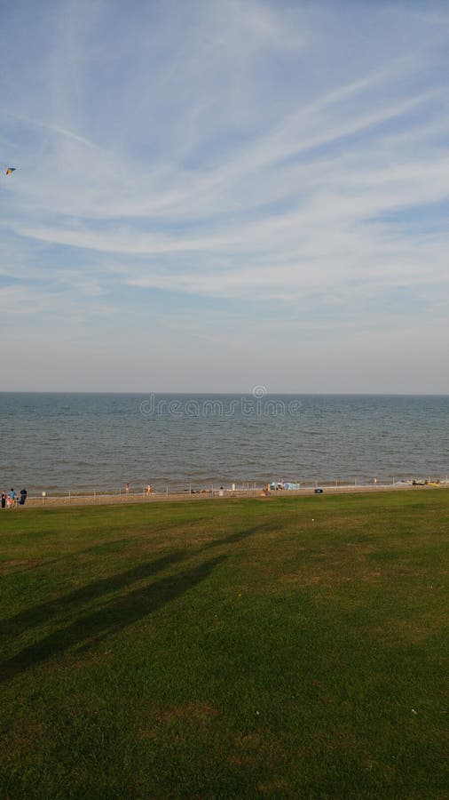 Ground Shot of Beach and Sky Stock Image - Image of full, ready: 104123943