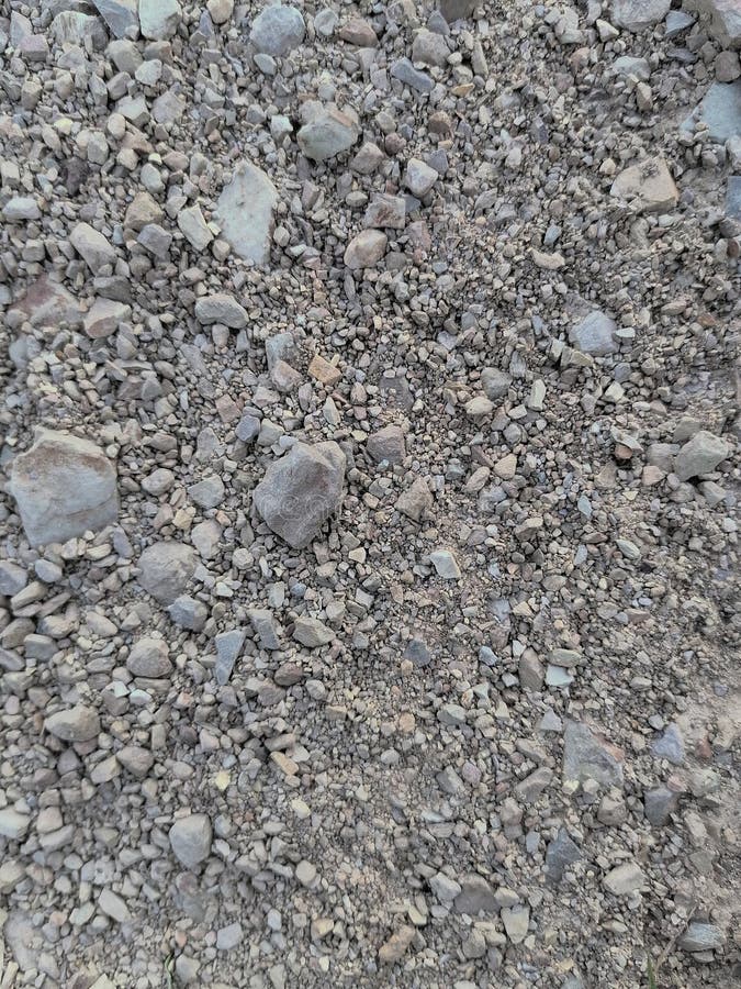 Ground with Small Rocks stock image. Image of boulder - 245030387
