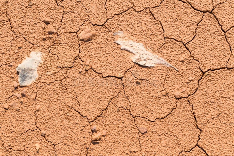 Ground Soil Texture Dry Dirt Land with Rock Stock Photo - Image of ...