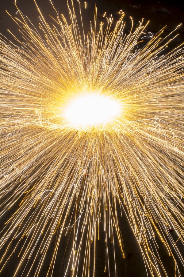 Ground Spinner Fire Cracker - in Festival Celebration Stock Image ...