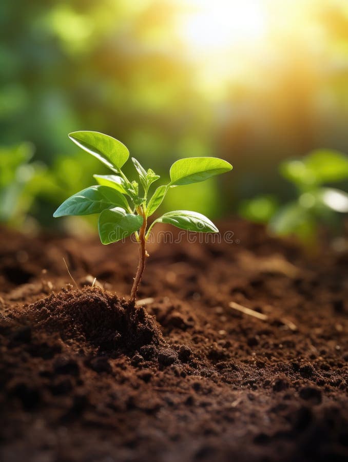 Ground sprout stock image. Image of growth, botany, flora - 374221953