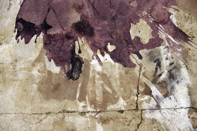 Ground Stained with Paint Drips Stock Image - Image of isolated, border ...