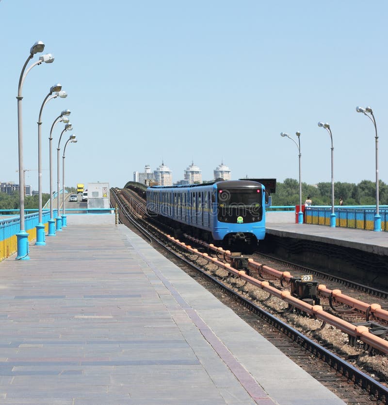 Ground subway station editorial photography. Image of transport - 55235677