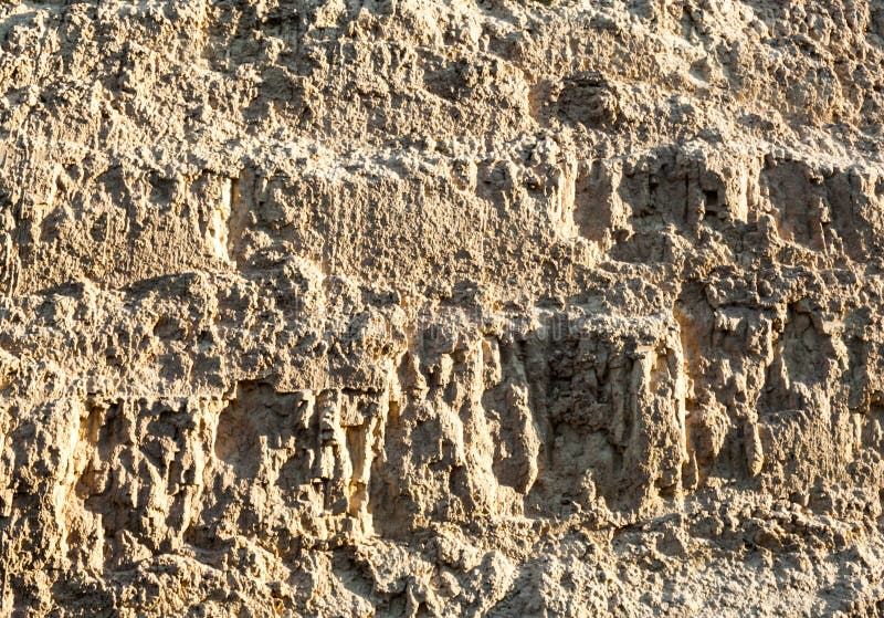 Landslip Landslide in Tuscany Hills Landscape Stock Photo - Image of ...