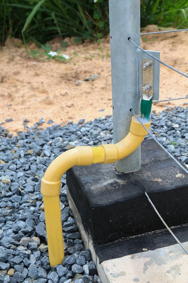 Ground wire stock photo. Image of rectangular, fixed - 73417248