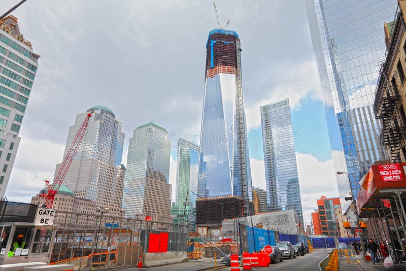 Ground Zero editorial photo. Image of construction, center - 28047536