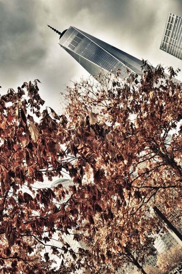 Ground Zero. Autumn. editorial photography. Image of copy - 83445752