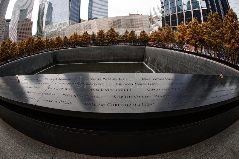 Ground Zero Cenotaph stock photo. Image of memorial - 380105642