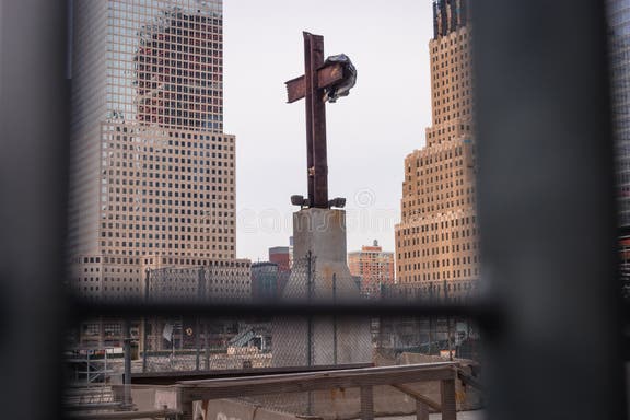 Ground Zero Cross editorial image. Image of manhattan - 35895060