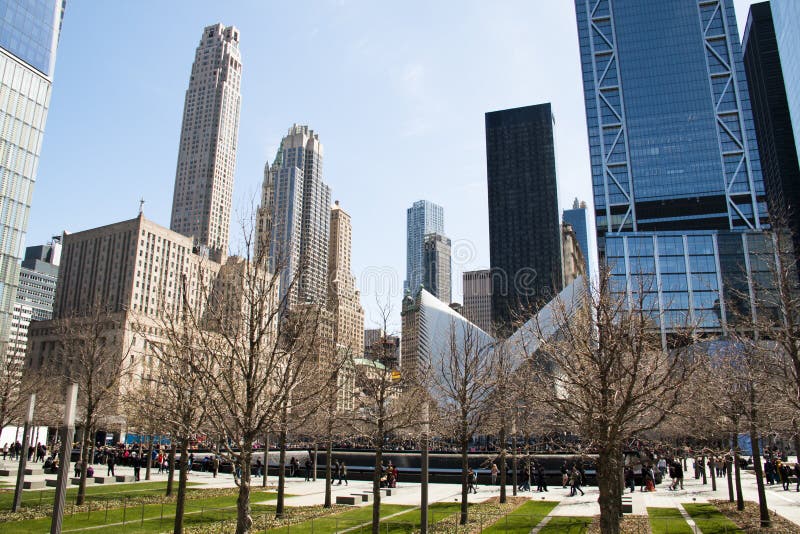 Ground Zero Em Manhattan, New York City Fotografia Editorial - Imagem ...