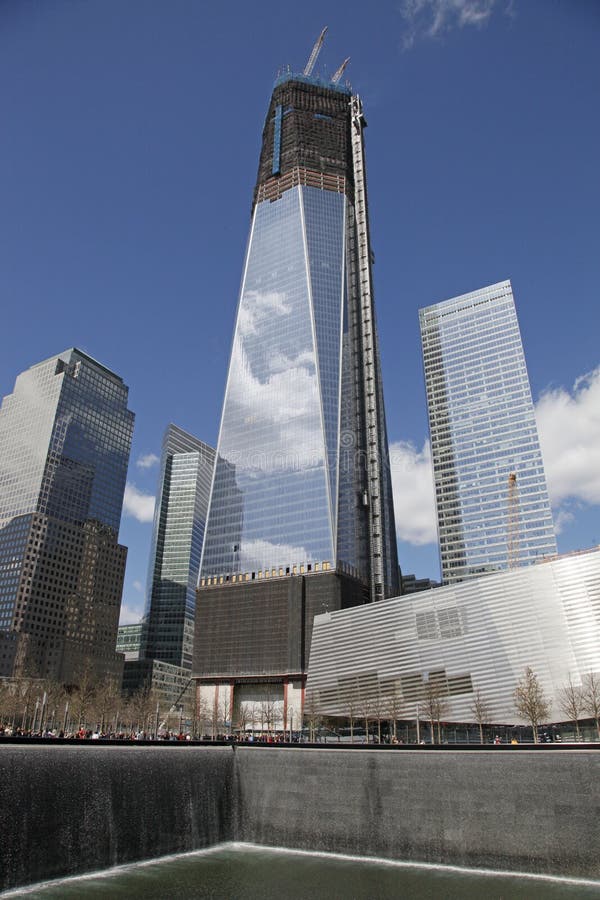 Ground Zero Freedom Tower, WTC Editorial Image - Image of twin, trade ...