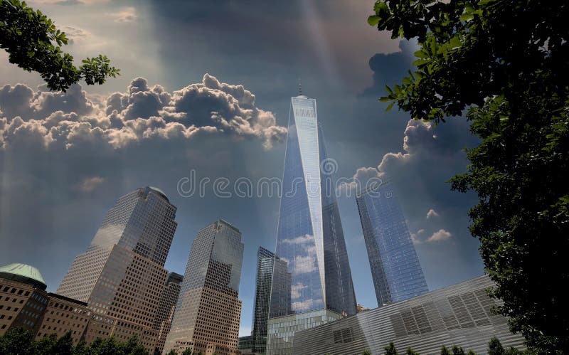 Ground Zero, Manhattan New York City Stock Image - Image of york ...