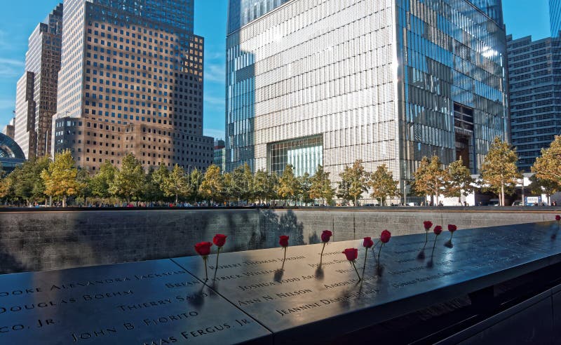 Ground Zero Fireman Tribute Editorial Stock Photo - Image of downtown ...