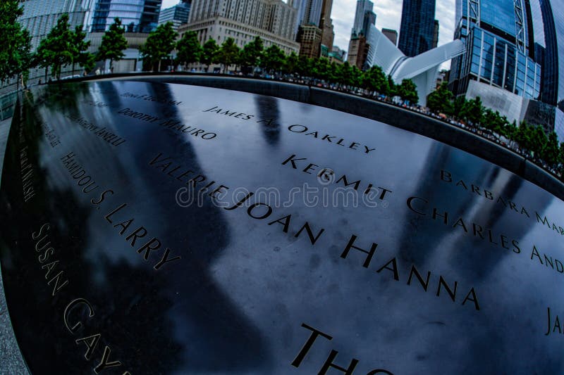 Ground zero monument editorial photo. Image of america - 357071791
