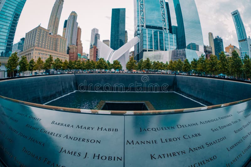 Ground zero monument editorial photography. Image of victims - 357075377