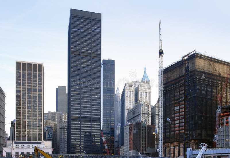 Building Lot at Ground Zero Stock Photo - Image of england ...