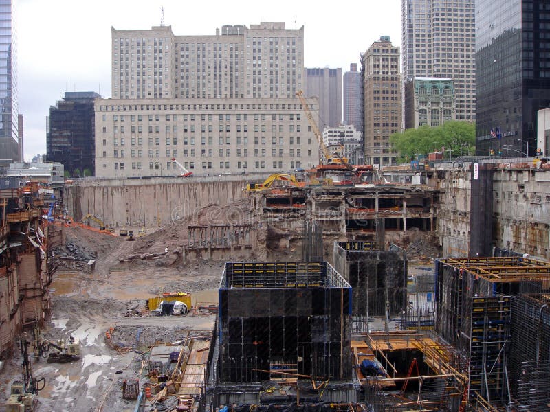 Ground zero NY editorial stock photo. Image of ground - 10490813