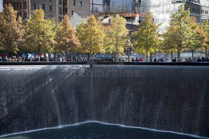 Ground Zero, NY editorial photography. Image of respect - 47625237