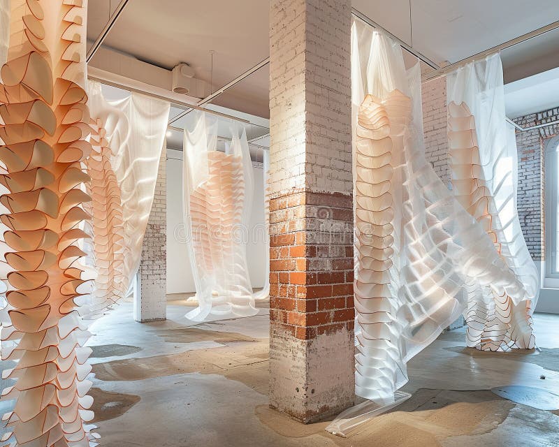 A Groundbreaking Art Installation Featuring Brick Sculptures, Plastic ...