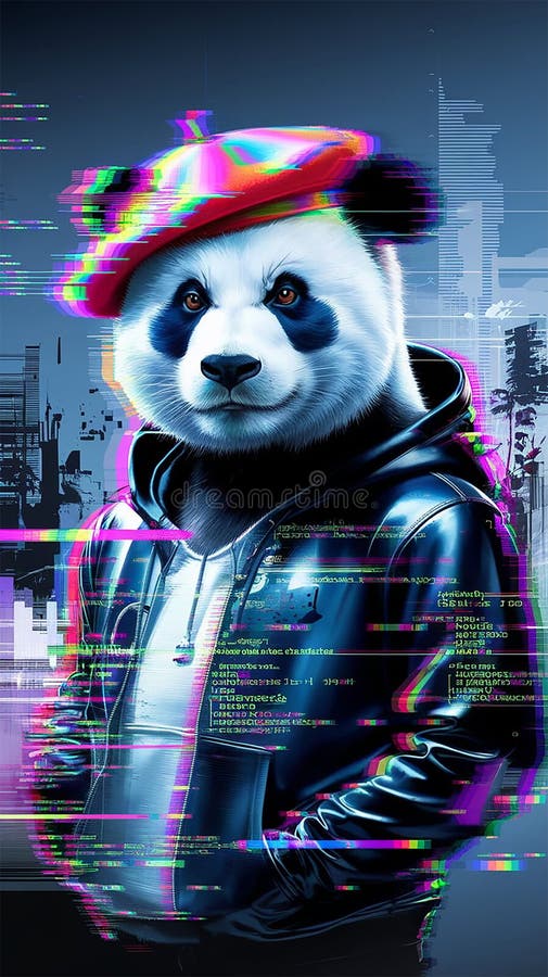 A Groundbreaking Glitchcore Digital Art Piece Featuring a Supercool ...