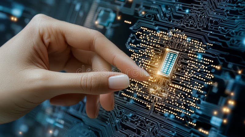 Groundbreaking Microprocessor Stock Illustrations – 8 Groundbreaking Microprocessor Stock ...