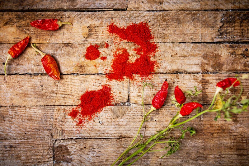 Grounded Red Pepper in a Bowl Stock Photo - Image of healthy, aromatic ...
