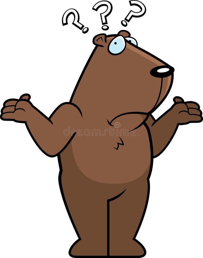 Groundhog Confused stock vector. Illustration of groundhog - 10169822