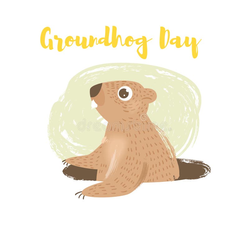 Groundhog Day Icon White Stock Illustrations – 190 Groundhog Day Icon ...