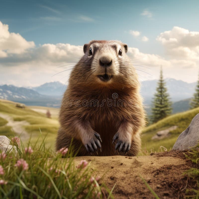 Imax Landscape Photography: a Hyper-realistic Pop of a Groundhog ...