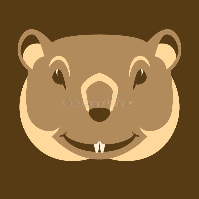 Groundhog Face Stock Illustrations – 229 Groundhog Face Stock ...