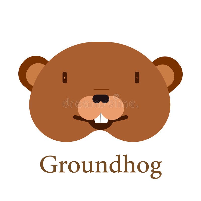 Groundhog Face Stock Illustrations – 229 Groundhog Face Stock ...
