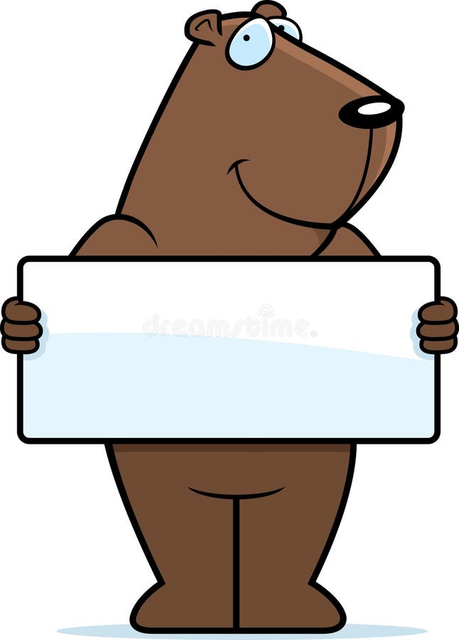 Groundhog Sign stock vector. Illustration of happy, groundhog - 11988433