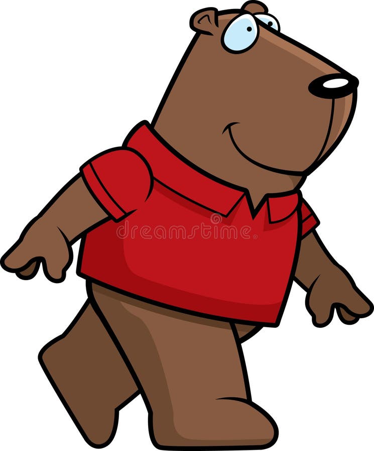 Cartoon Groundhog Shadow stock vector. Illustration of afraid - 41817769