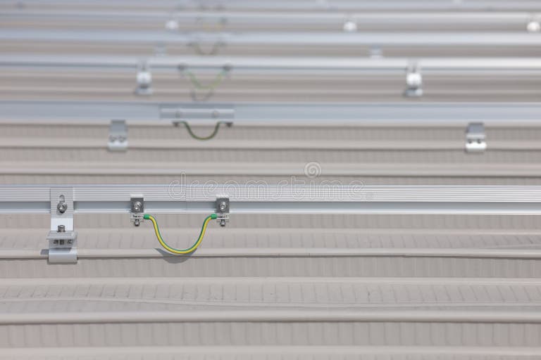 Grounding System Connection of Two Rail Sections by Ground Bar Lug ...