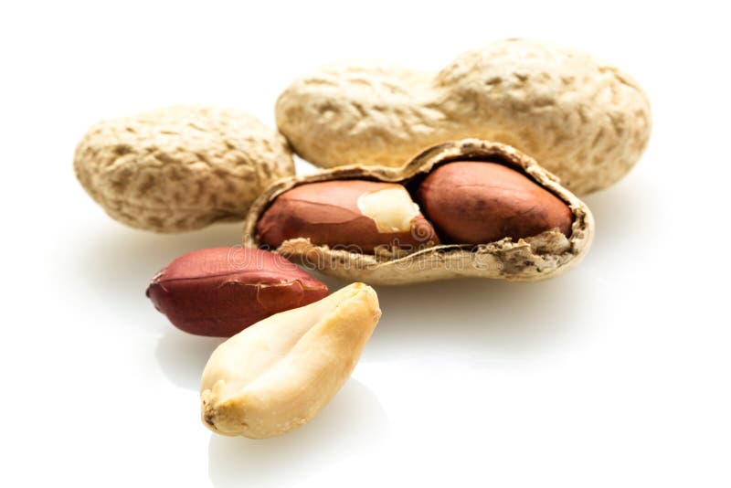 Groundnut in the Skin Close-up Stock Photo - Image of background ...