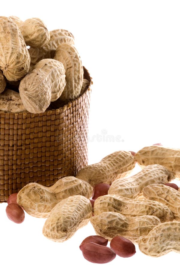 Groundnuts Isolated stock photo. Image of ingredient, fresh - 6157468