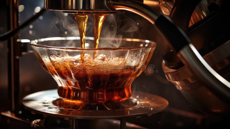 Grounds coffee drip stock illustration. Illustration of coffee - 361755116