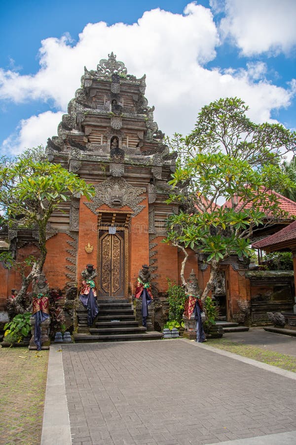 On the Grounds of the "Ubud Palace" Temple Complex Editorial Image ...