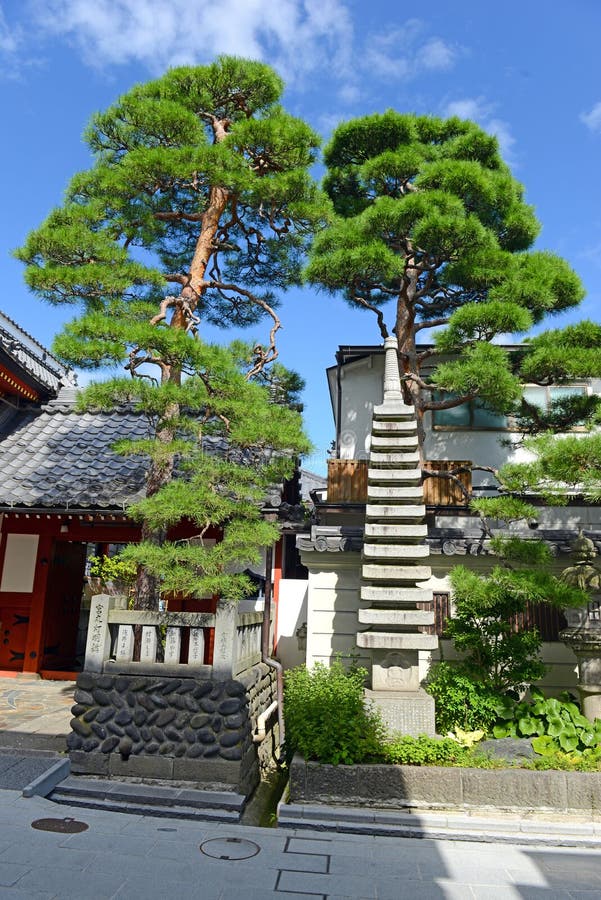 Grounds of Zenkoji Temple, Nagano Japan Stock Photo - Image of castle ...