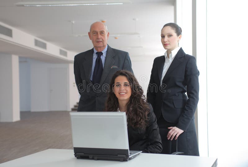 Group stock image. Image of group, computer, learn, table - 13957335