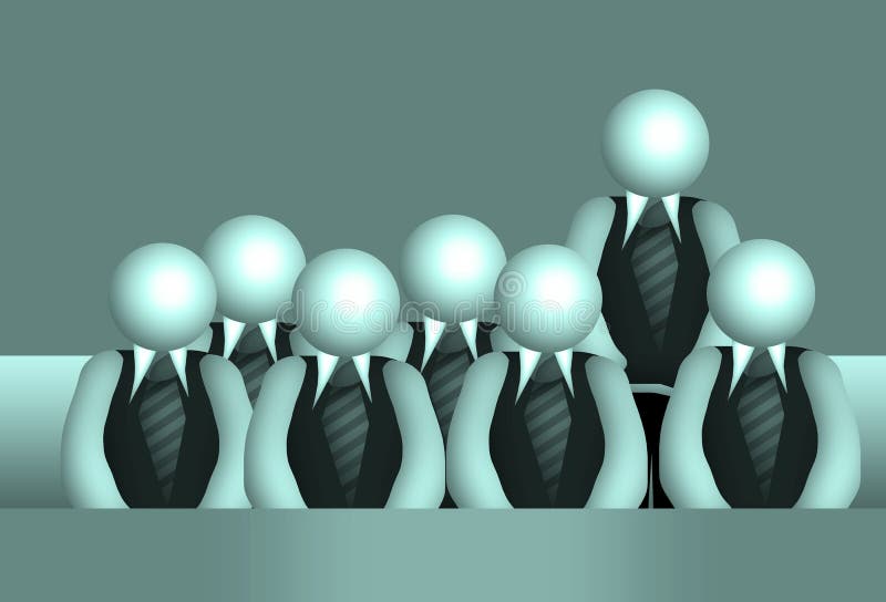 Group stock illustration. Illustration of assembly, division - 6880217