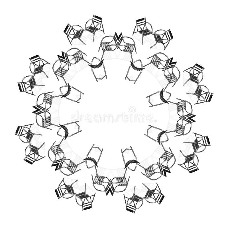 Group stock illustration. Illustration of licensed, attachment - 1232403