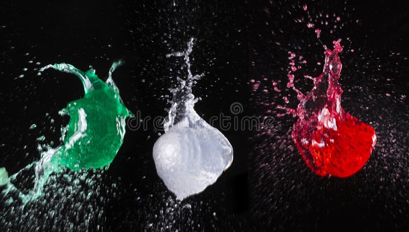 Abstract Tricolor Splashes Stock Photos - Free & Royalty-Free Stock ...