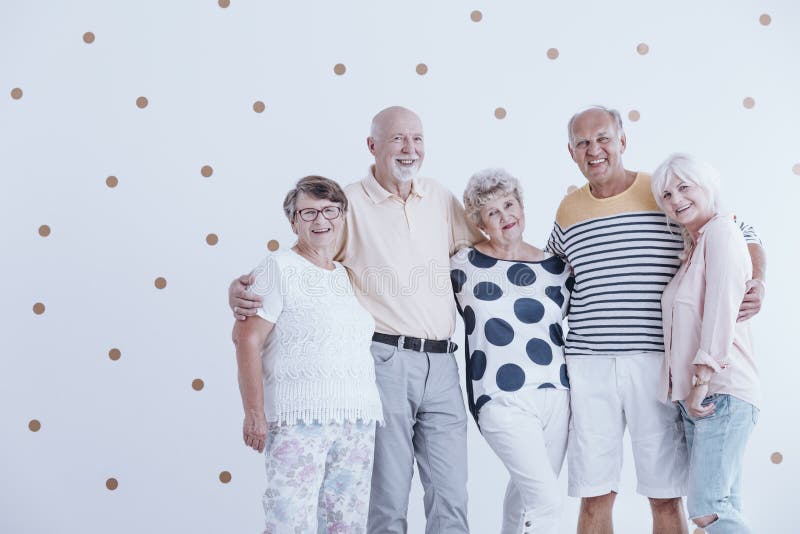 Group of active seniors stock image. Image of space - 108869283
