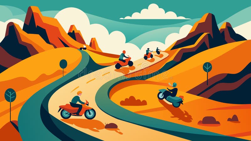 A Group of Adventurous Boomers Bravely Exploring the Twists and Turns ... A Group of Adventurous Boomers Bravely Exploring the Twists and Turns ...