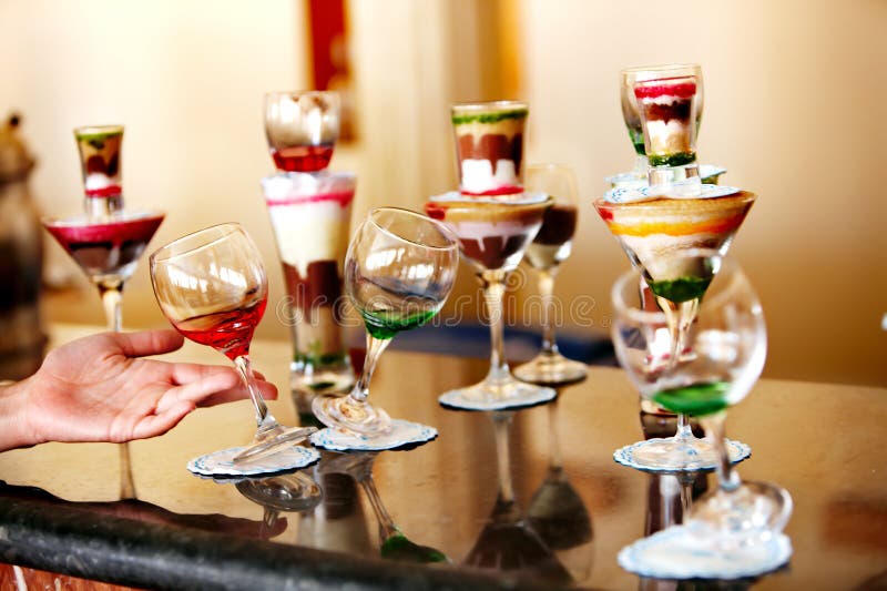 Group of Alcoholic Beverage. Stock Photo - Image of alcohol, still ...