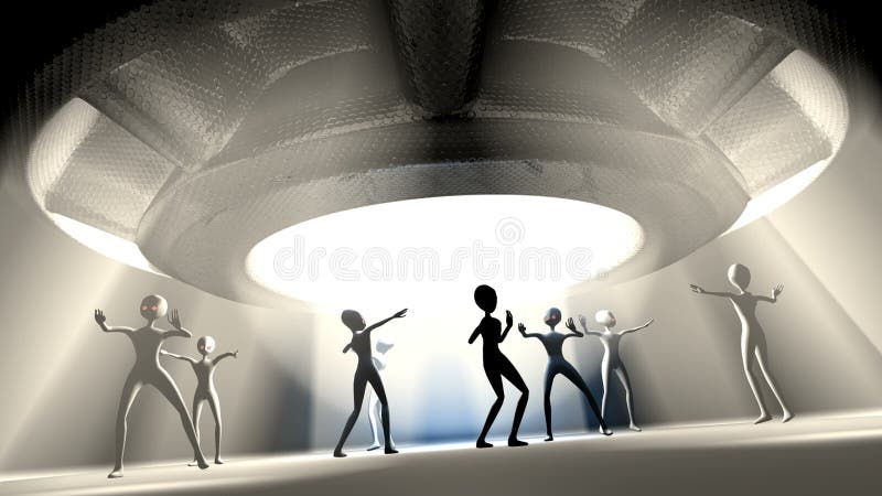 Alien Dancing. Loopable Animation on Green Screen. 4k. Stock Footage ...