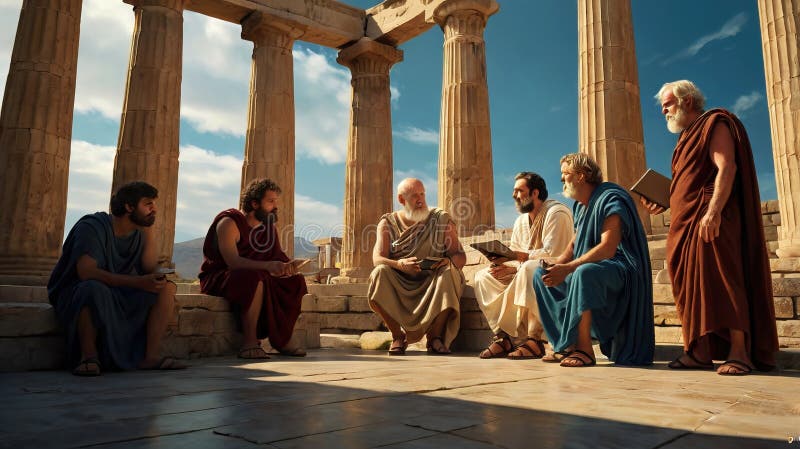 Philosophical Conversation Stock Illustrations – 6 Philosophical ...