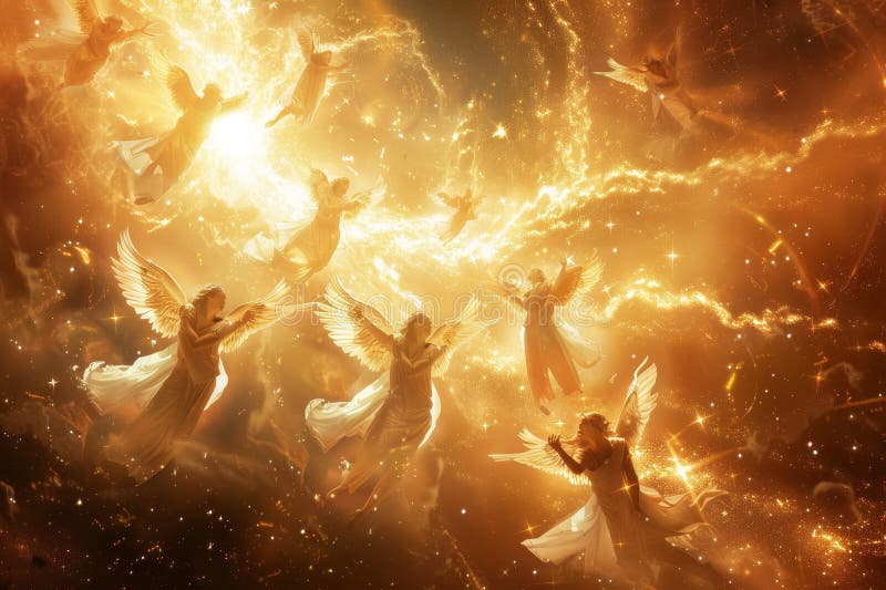 Singing Angels Stock Illustrations – 243 Singing Angels Stock ...